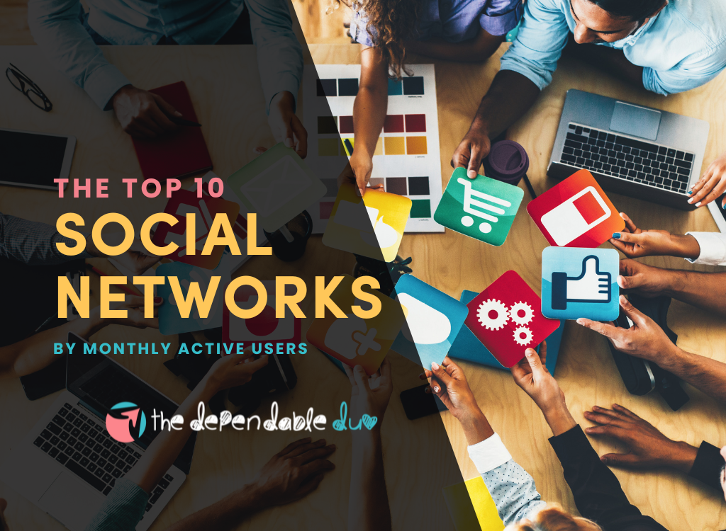 The Top 10 (Most Popular) Social Networks In 2024 | The Dependable Duo